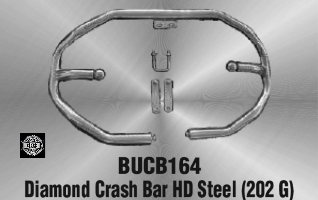 Bullet / Classic Old | Diamond Crash Bar H/D Steel (202 G) | BUCB164