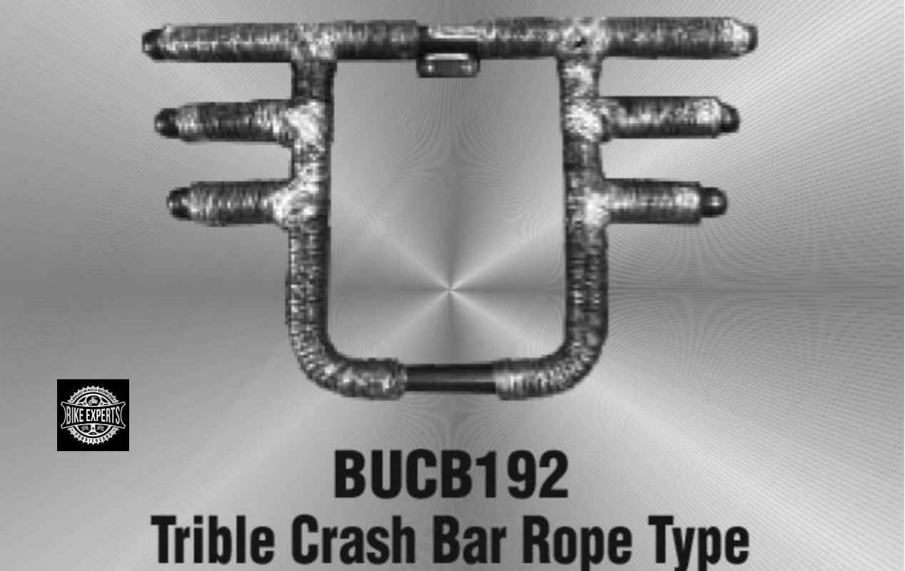Bullet / Classic Old | Trible Crash Bar Rope Ty | BUCB192
