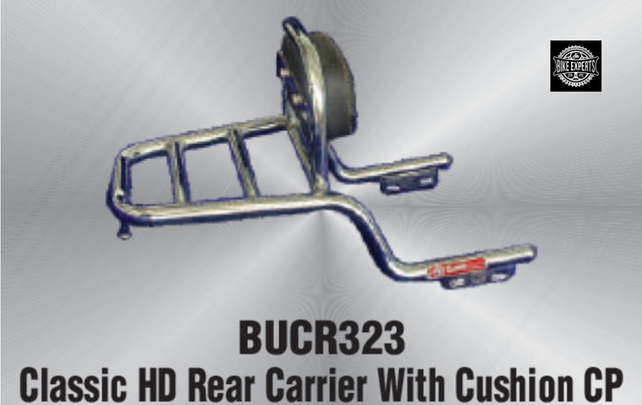 Bullet / Classic Old | Classic Rear Carrier HD With Cushion CP | BUCR3