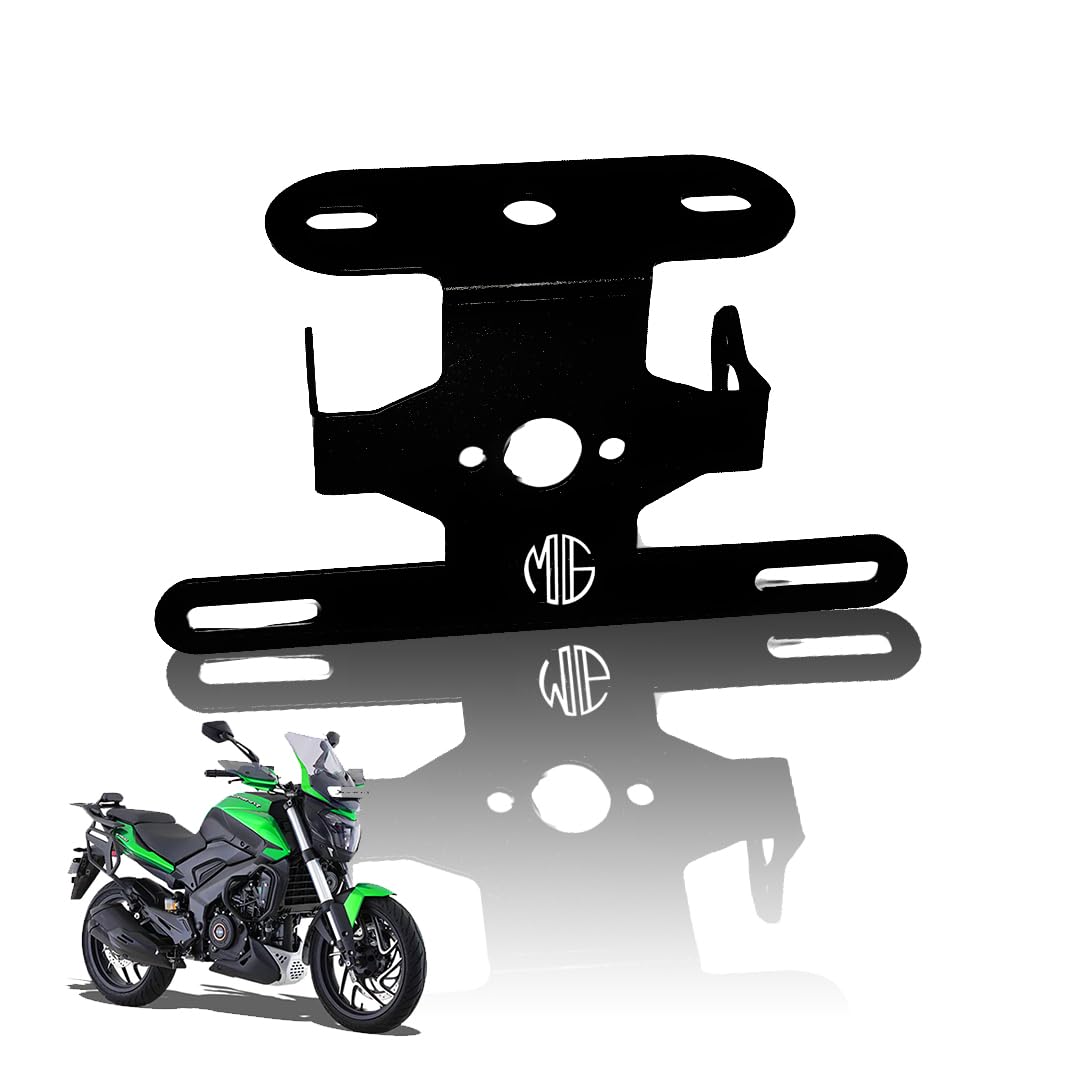 MOTO GENIUS Heavy Metal Tail Tidy Number Plate Holder for Dominar 250