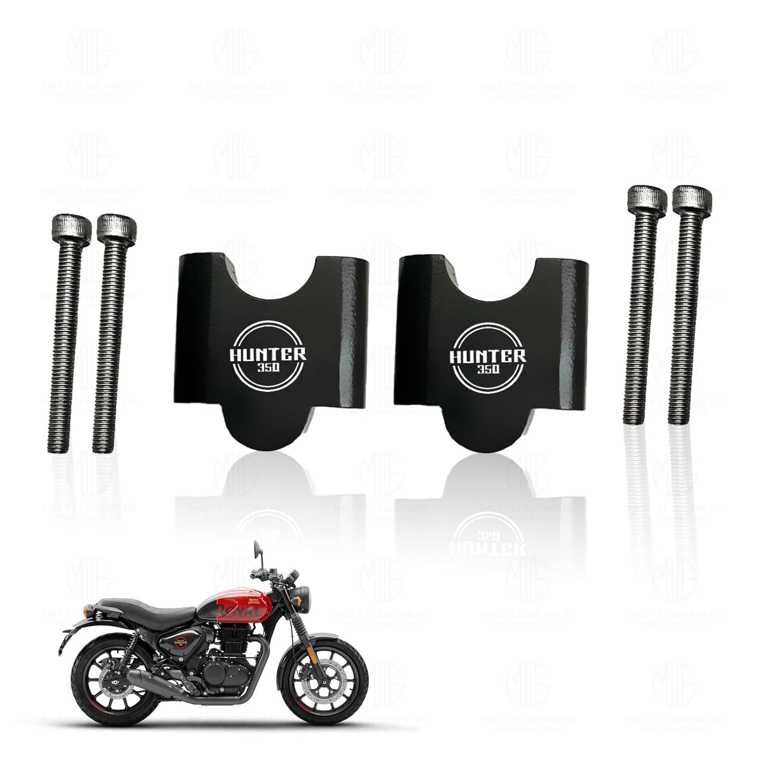 MOTO GENIUS Adjustable Handle Riser Hunter |Enhances Comfort and Contr