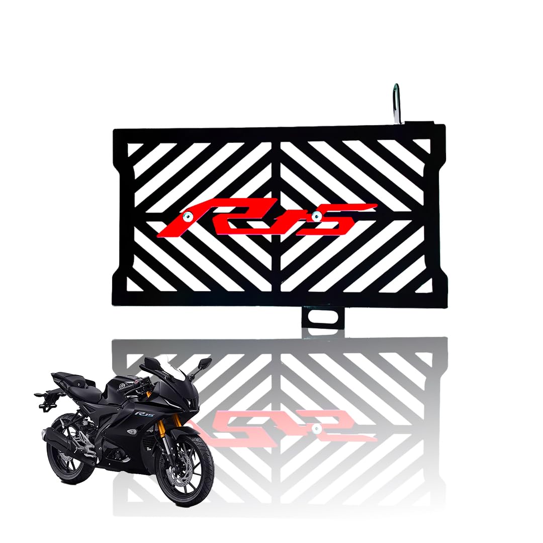 MOTO GENIUS Radiator Guard for R15 V4| Durable Metal Protector |Essent