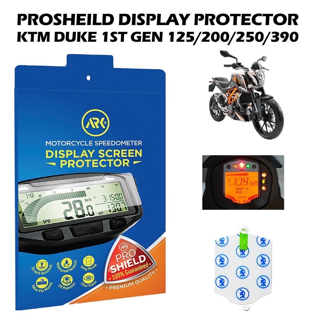 KTM DUKE 1ST GEN 125/200/250/390 – Proshield Display Protector