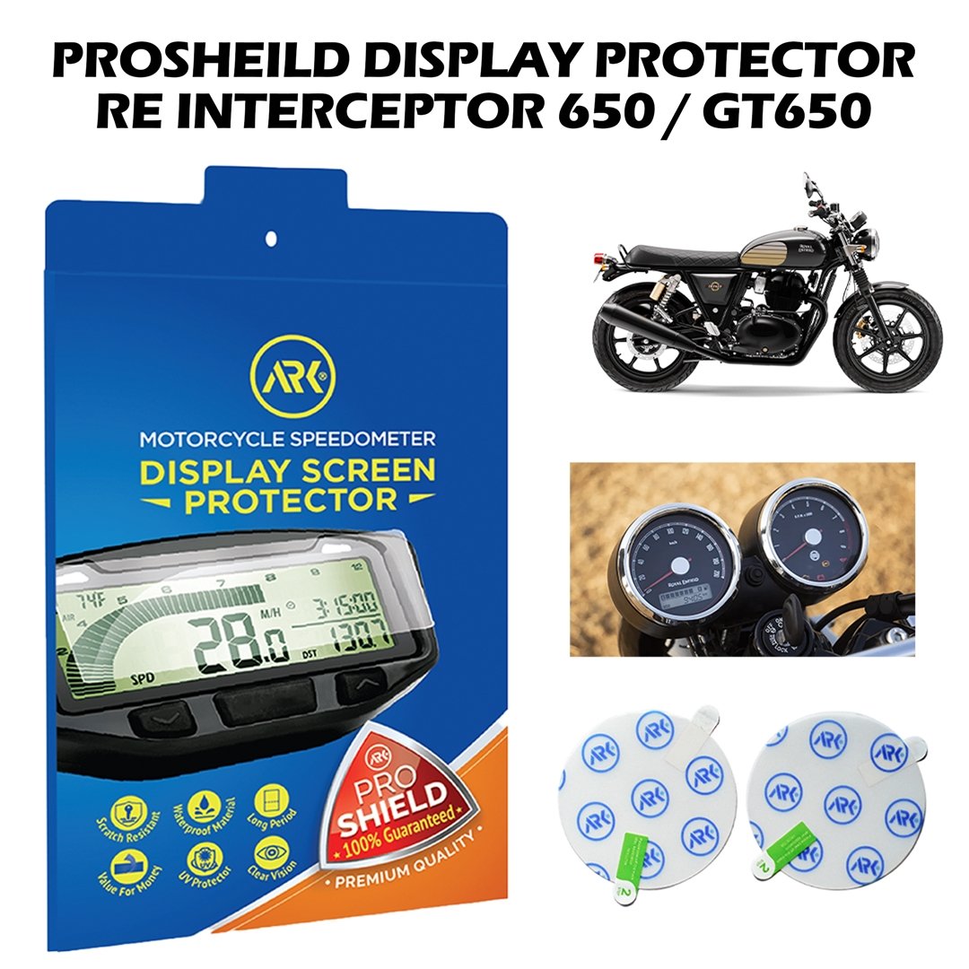 RE INTERCEPTOR 650/GT650 – Proshield Display Protector
