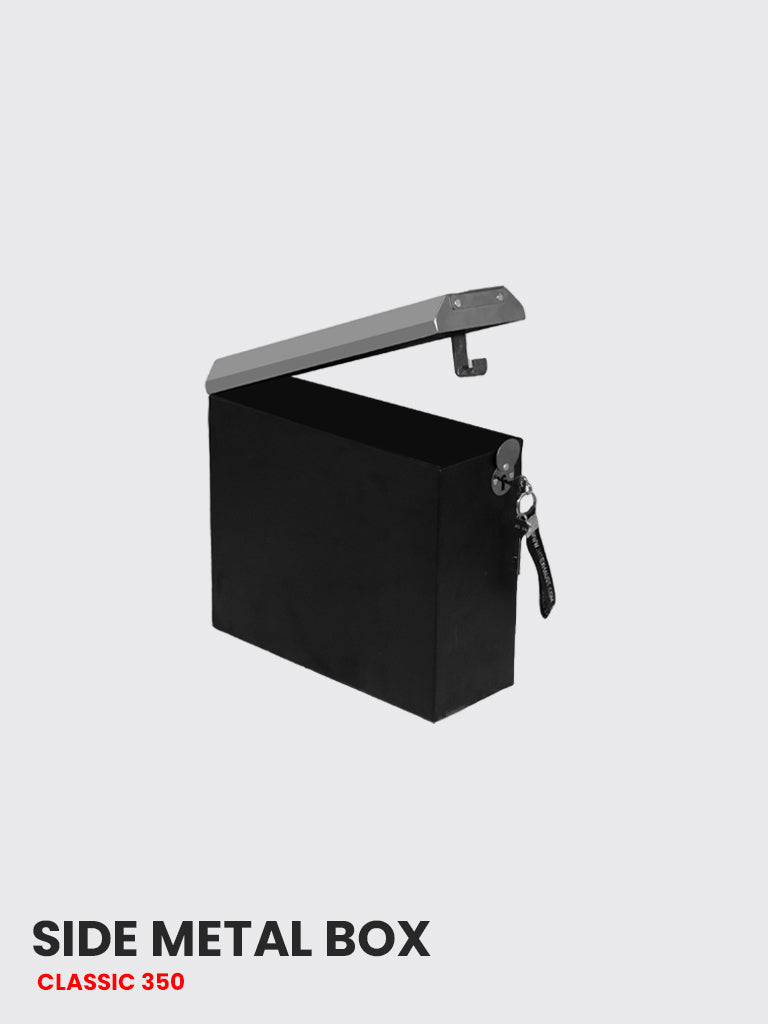 SIDE METAL BOX FOR RE CLASSIC 350 (UPTO 2020) BOX 107 RIGHT SIDE