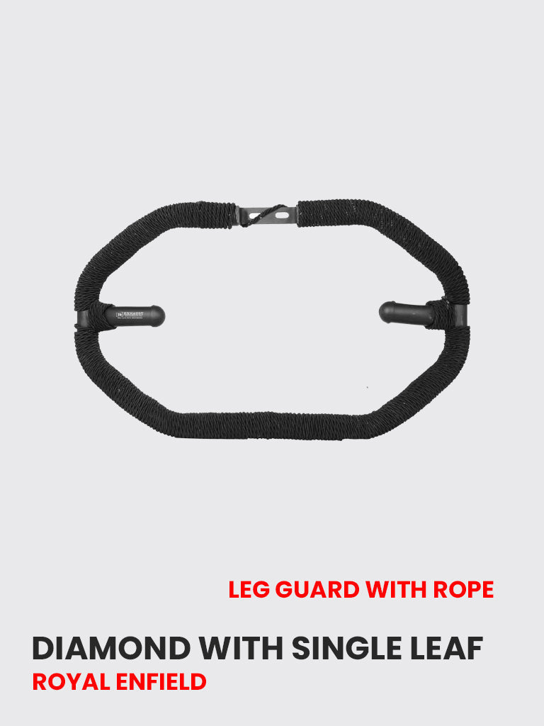 reborn / METEOR 350 DIAMOND WITH Single LEAF leg Guard with Rope- REM