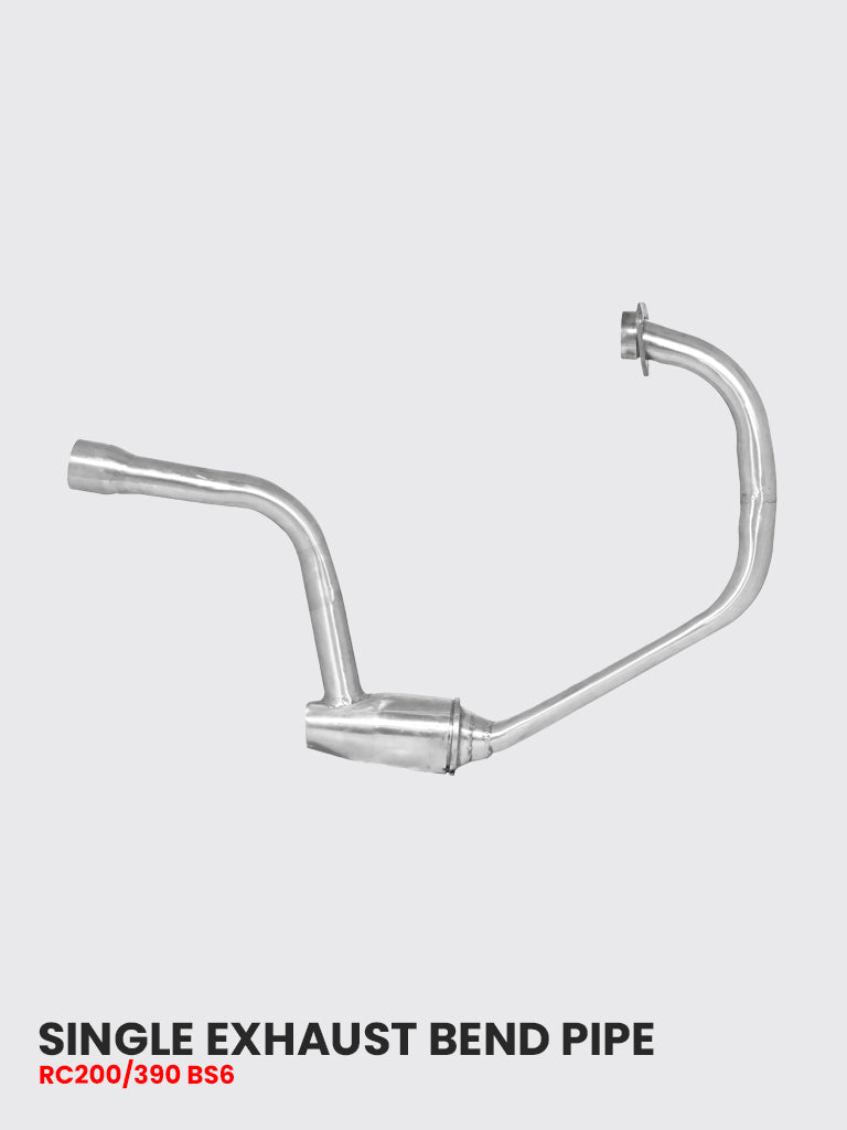 KTM RC 200 & 390 BS6 SINGLE EXHAUST BEND PIPT - SB 764